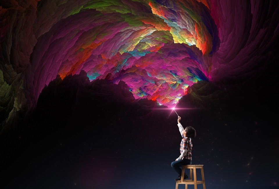 creativity imagination and dreams concept. - Rio Verde