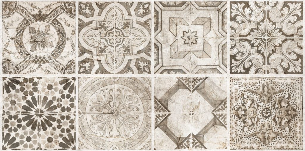 Decorare le piastrelle a effetto cementina con le vernici Rio Verde ...