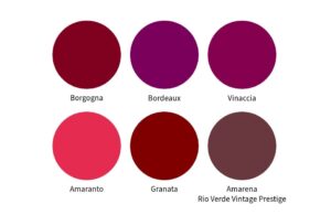 L'intensità del colore Borgogna - Vernici Rio Verde